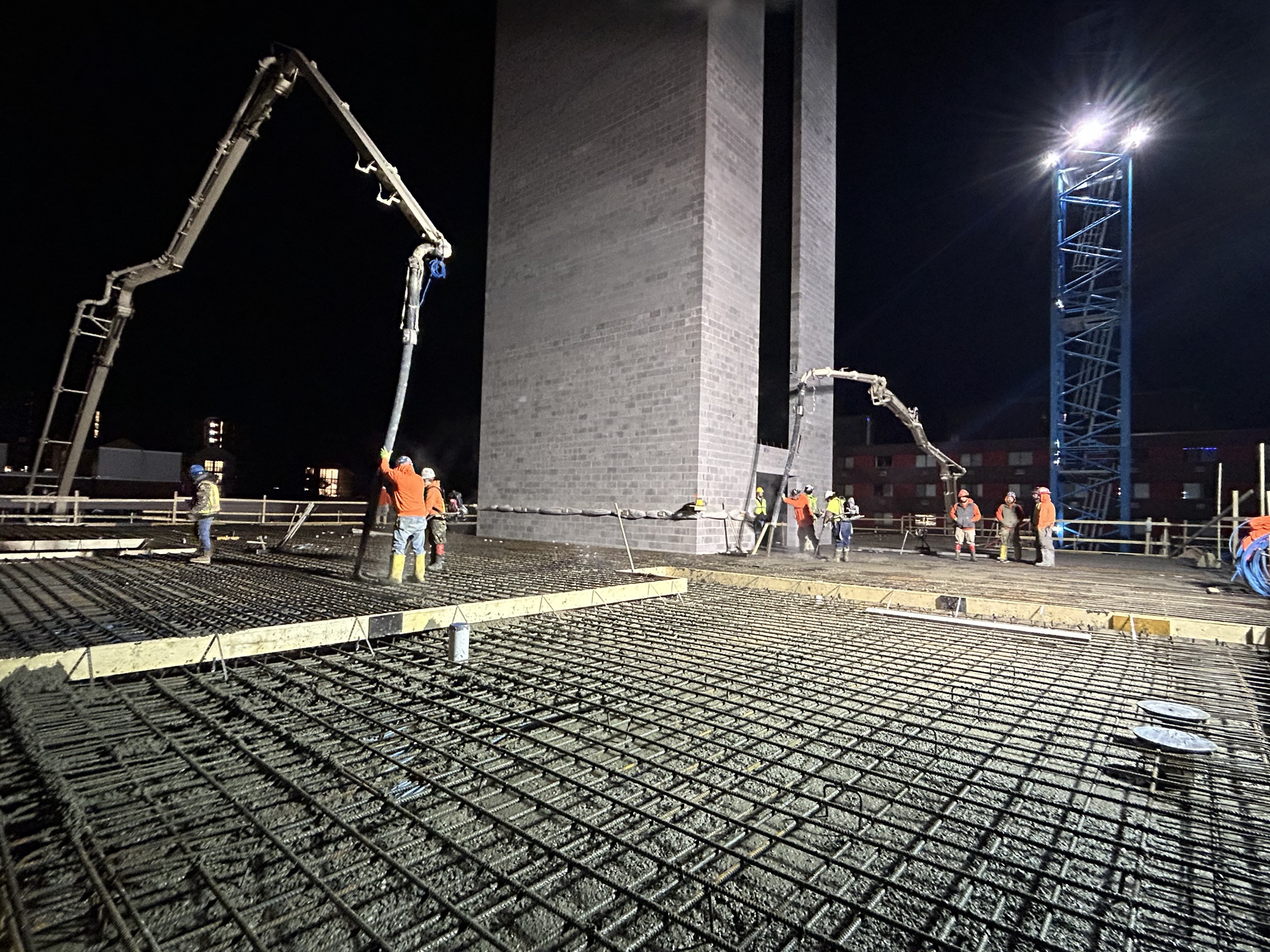 Core Building - Centre Concrete